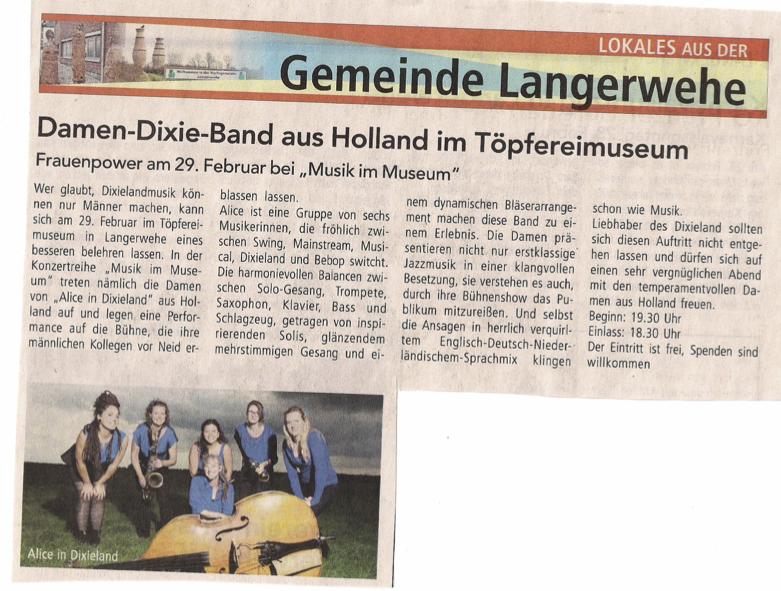 Deutsch | Alice in Dixieland